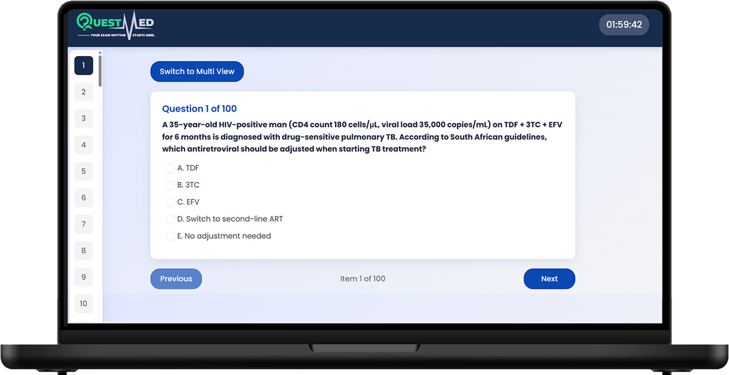 QuestMed - HPCSA Board Exam Prep & South African Medical Question Bank